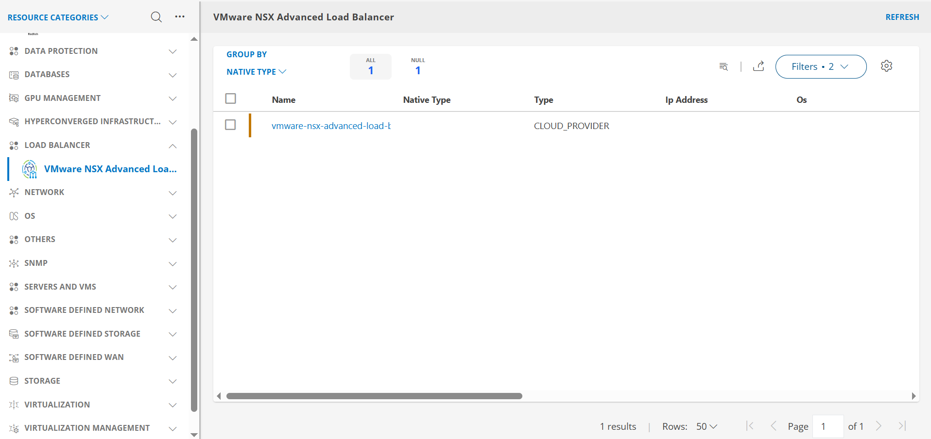 VMware NSX Advanced Load Balancer (avi-networks) | OpsRamp Documentation